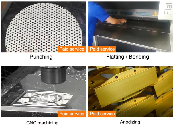 Industrial Pure Aluminum Sheet 1050 1060 1100 5mm 10mm Thickness ...