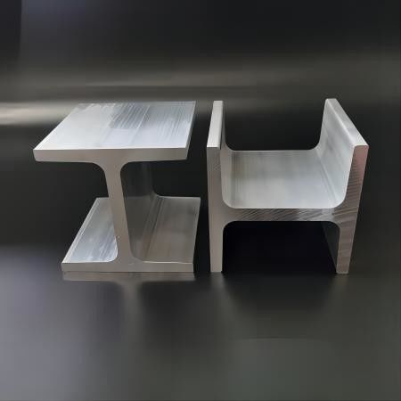 GB 5000 Series Silver Aluminum H Beams 15mm Hot Rolled Cold Rolled For ...