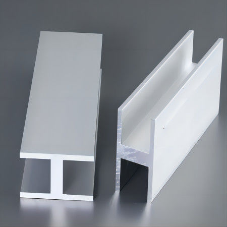 Decorations Aluminium H Section 0.3mm Thick 6061 T6 Galvanized H Channel