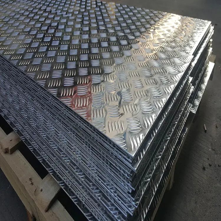 2024 T3 Mill Edge Aluminum Checkered Plate Diamond Sheet 4FT X 8FT For ...