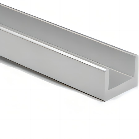 AISI 6061 Aluminium U Shaped Channel Profile 6mm For Framing