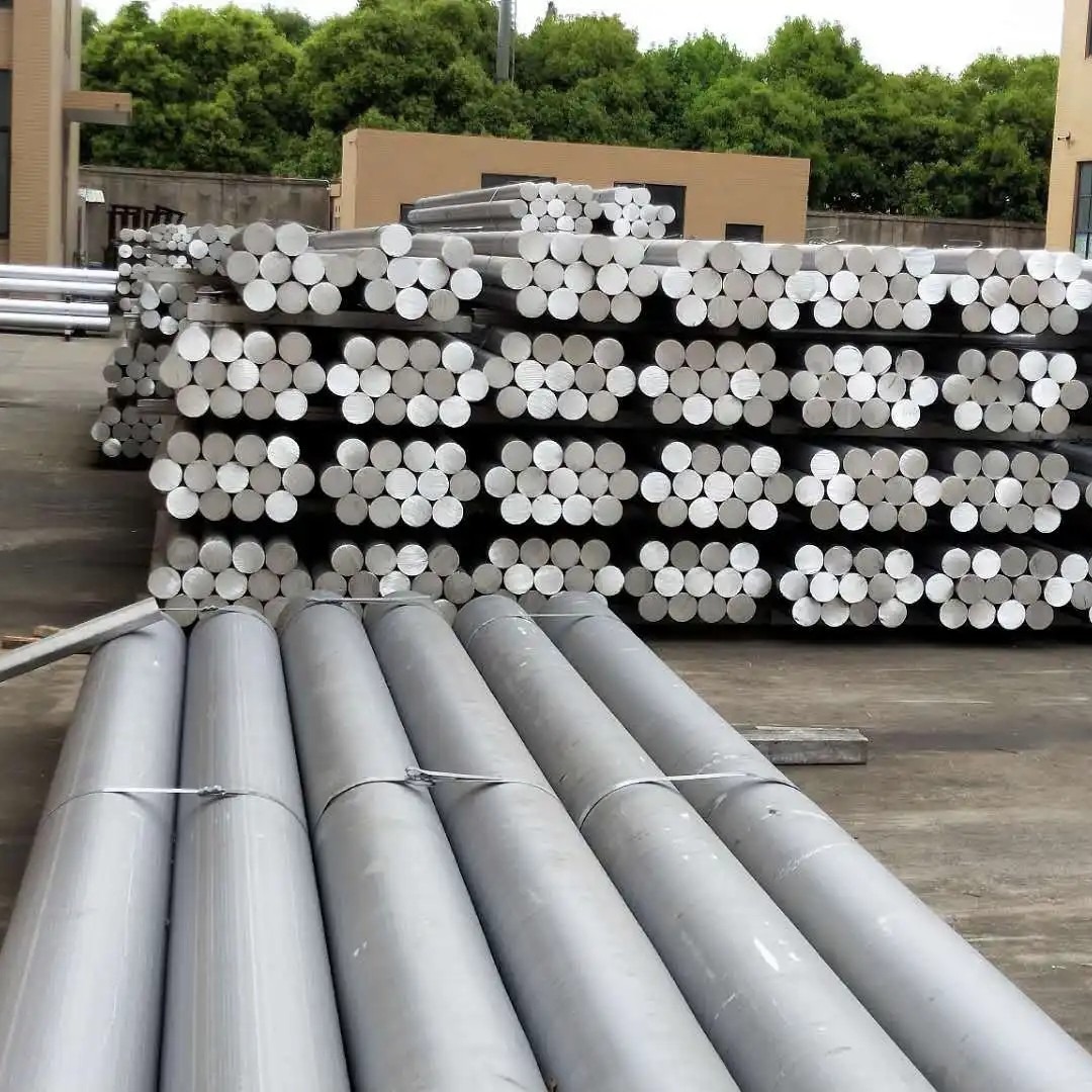 3003 6061 Aluminium Rod Color Coated for Heat Transfer System 500mm Diameter