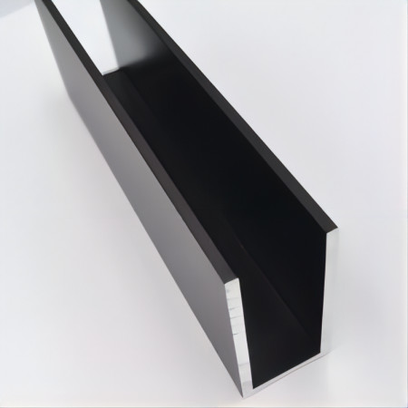 ASTM 6000 Series Powder Coated Aluminium U Channel 4m For Door